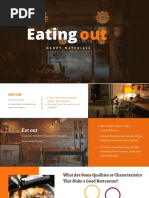 Restaurant Review Writing Guide | PDF | Restaurants | Menu