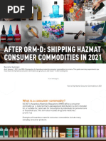 Dangerous Goods Shipping Guidelines | PDF | Dangerous Goods | Cargo