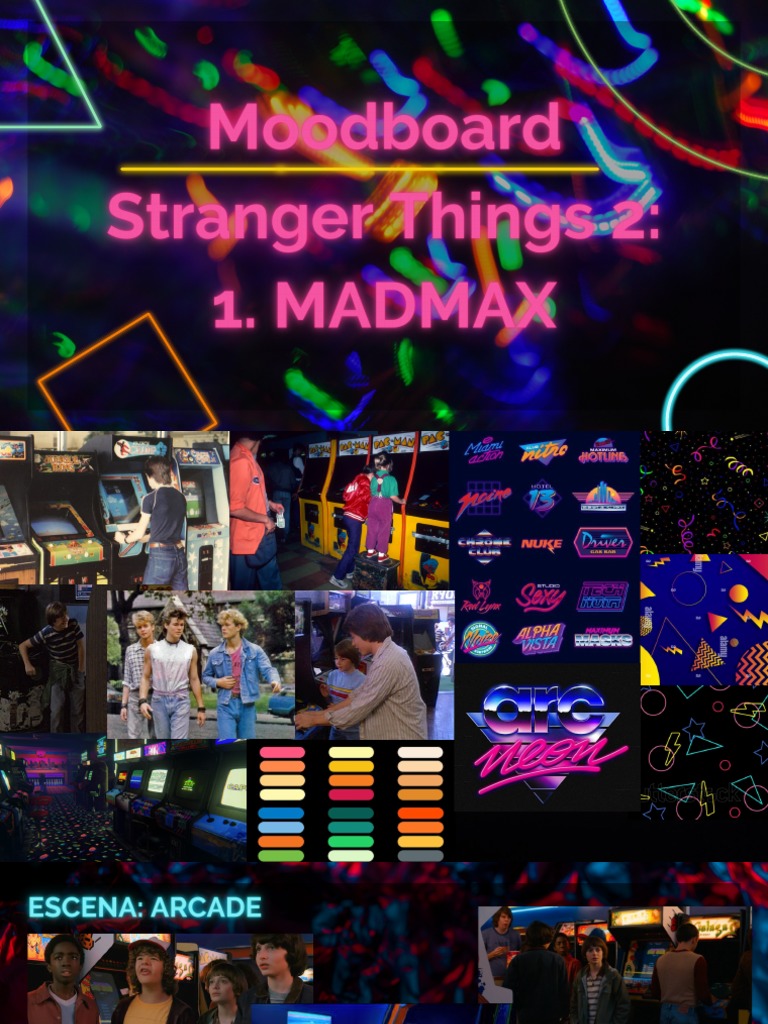 Moodboard Stranger Things 2 MADMAX | PDF