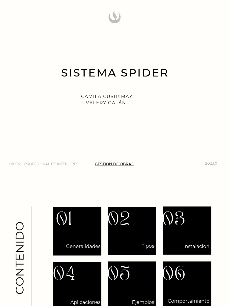 Sistema Spider Informacion | PDF | Ingeniería de Edificación | Ingeniería