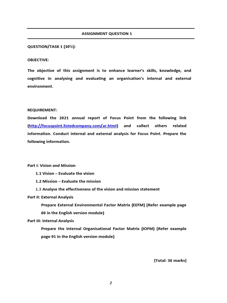 BBPS4103 Strategic Management | PDF