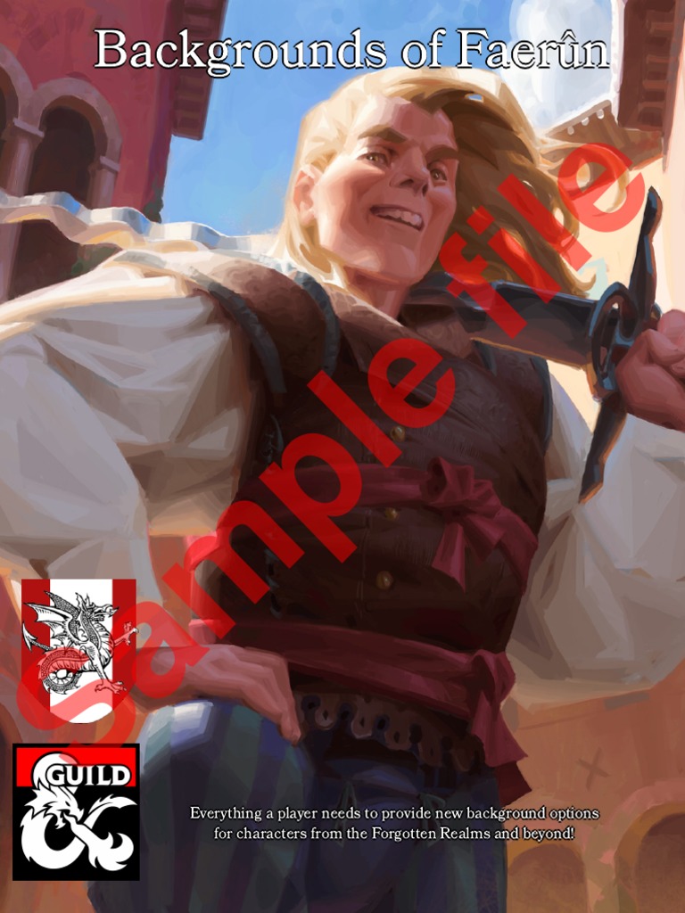 Backgrounds of Faerûn | Download Free PDF | Elf (Dungeons & Dragons) | Dungeons & Dragons