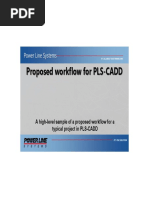 PLS CADD Stepwise Guideline | PDF | Computer File | Parameter (Computer Programming)