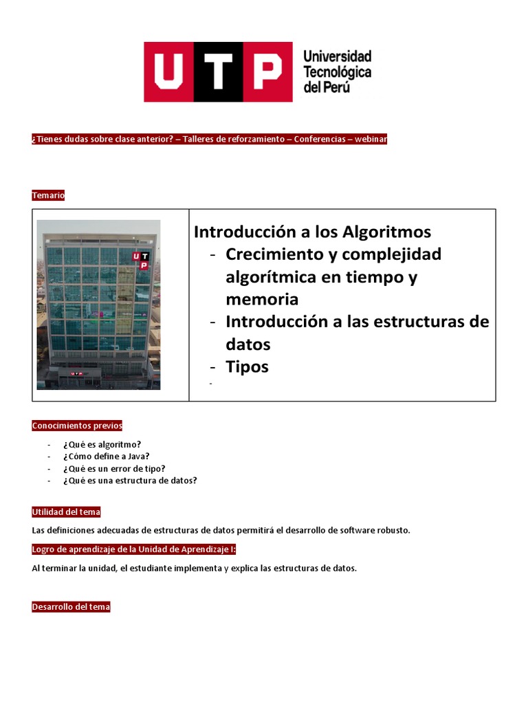 S01.s1 - INTRODUCCION A LOS ALGORITMOS | PDF | Java (lenguaje de ...