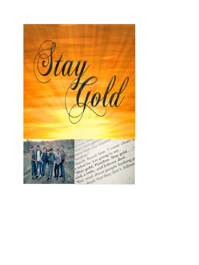 Stay Gold | PDF