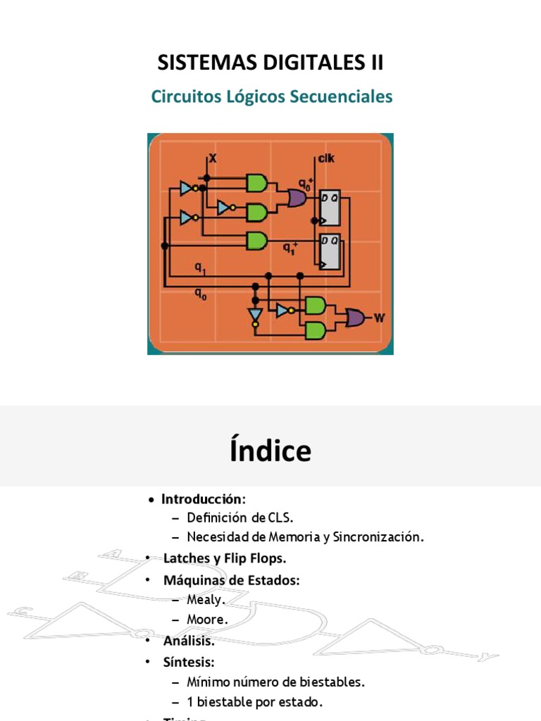 Circuitos Logicos Secuenciales | PDF