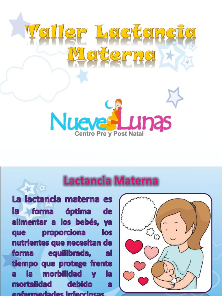 Taller de Lactancia Materna | PDF Taller de Lactancia Materna | PDF