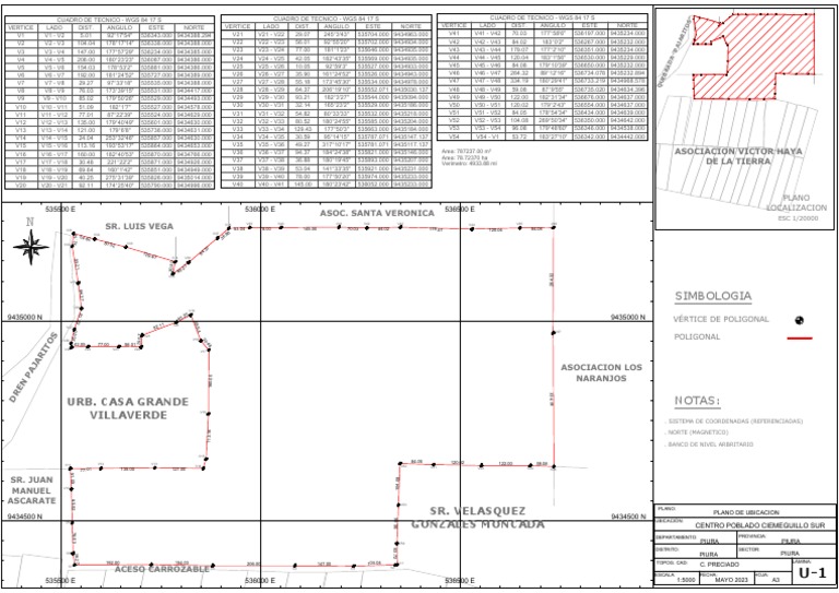 PLANO DE UBICACION-Layout1 | PDF