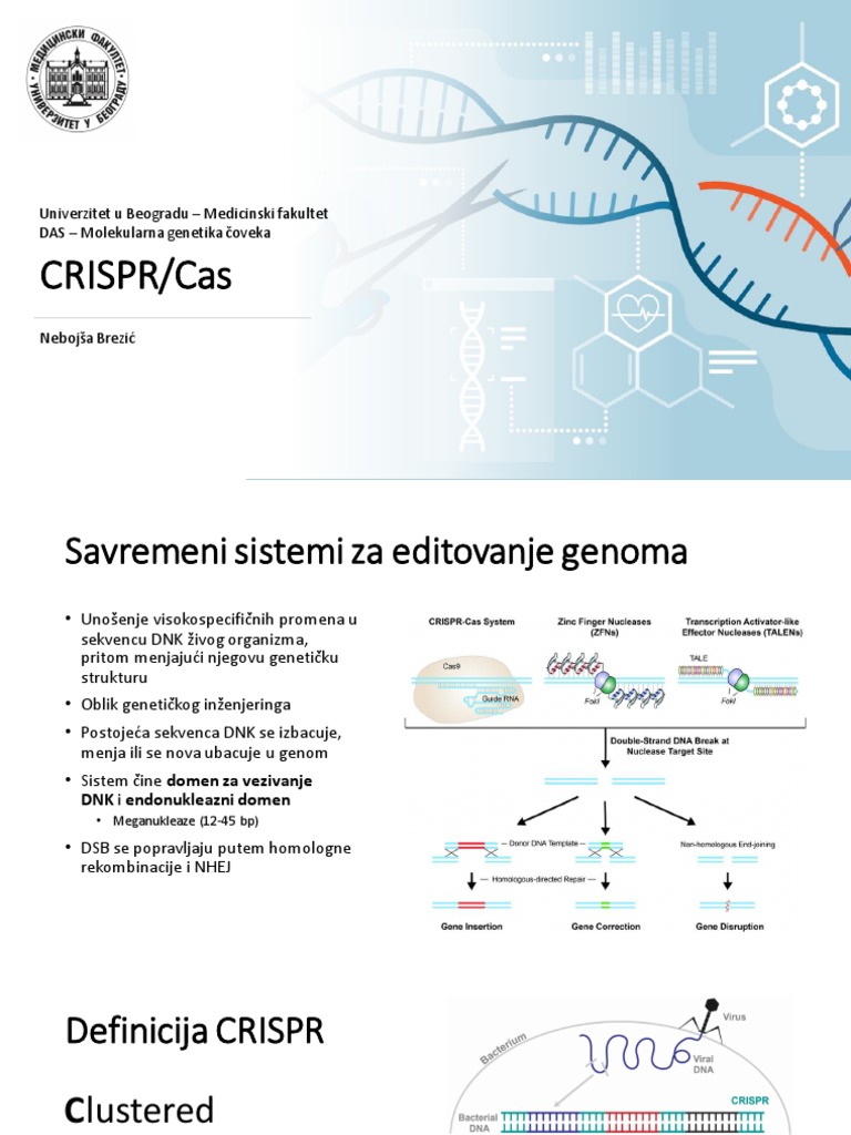 Crispr/cas Gene Editing | PDF