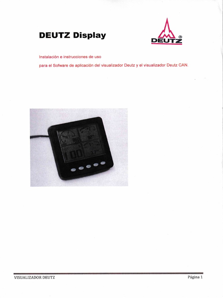 DEUTZDISPLAY | PDF