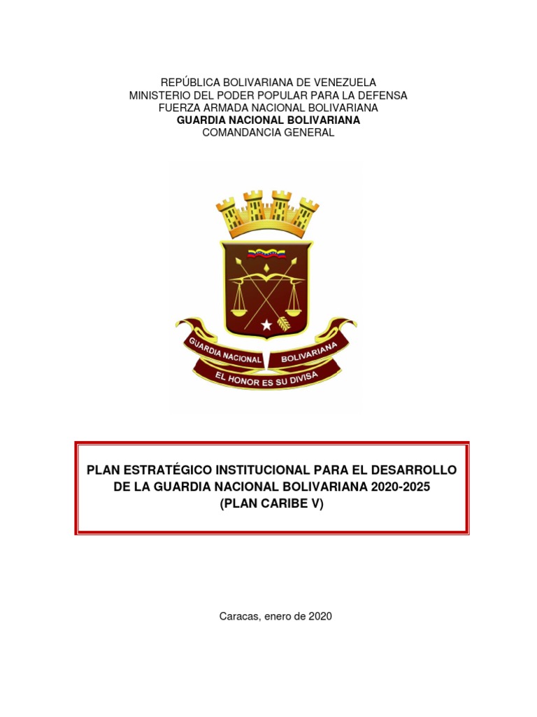 Plan Caribe V 2025 | PDF