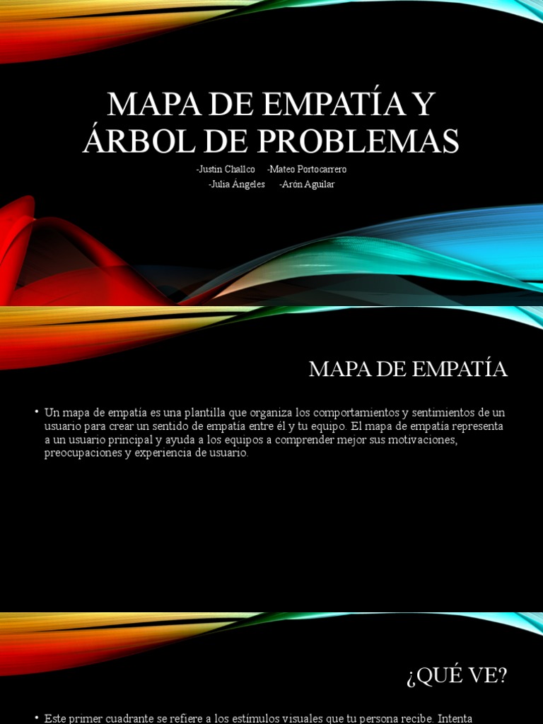 Mapa de Empatía y Árbol de Problemas FLAMING HOT MENU | PDF | Empatía
