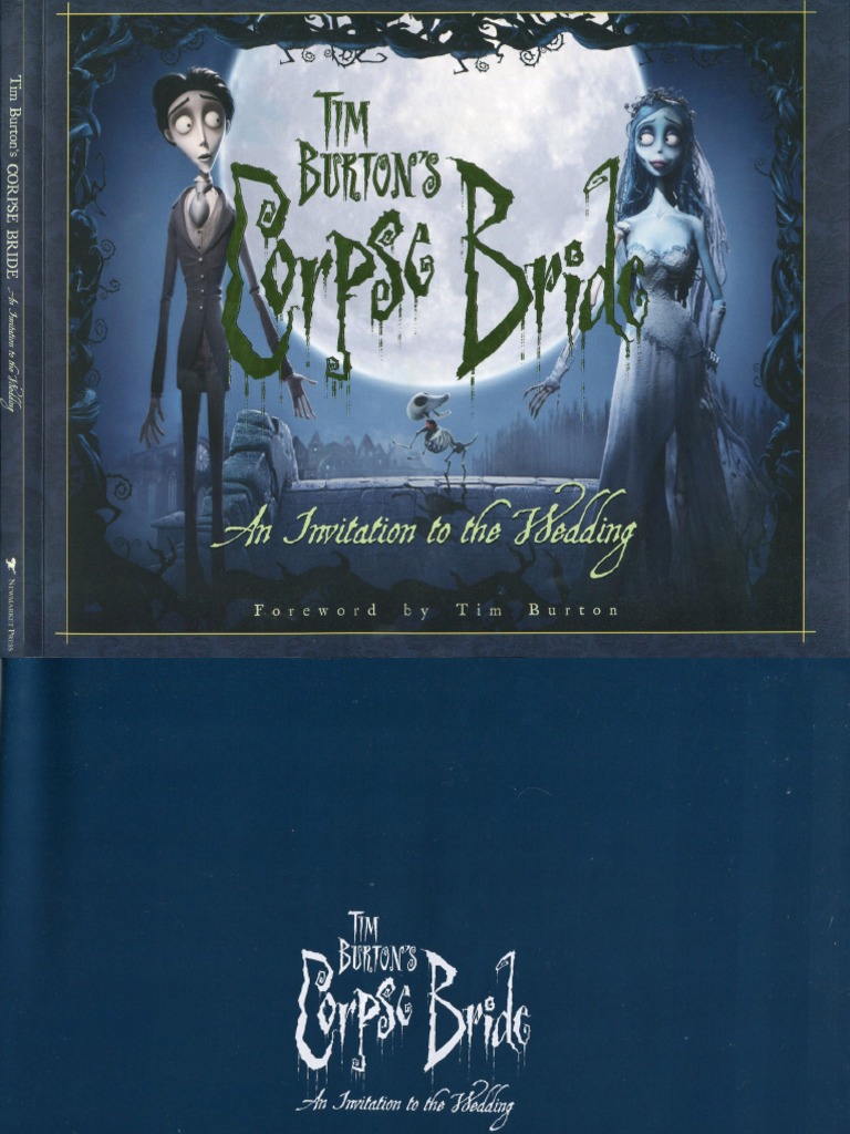 Tim Burton's Corpse Bride An Invitation To The Wedding Ab | PDF
