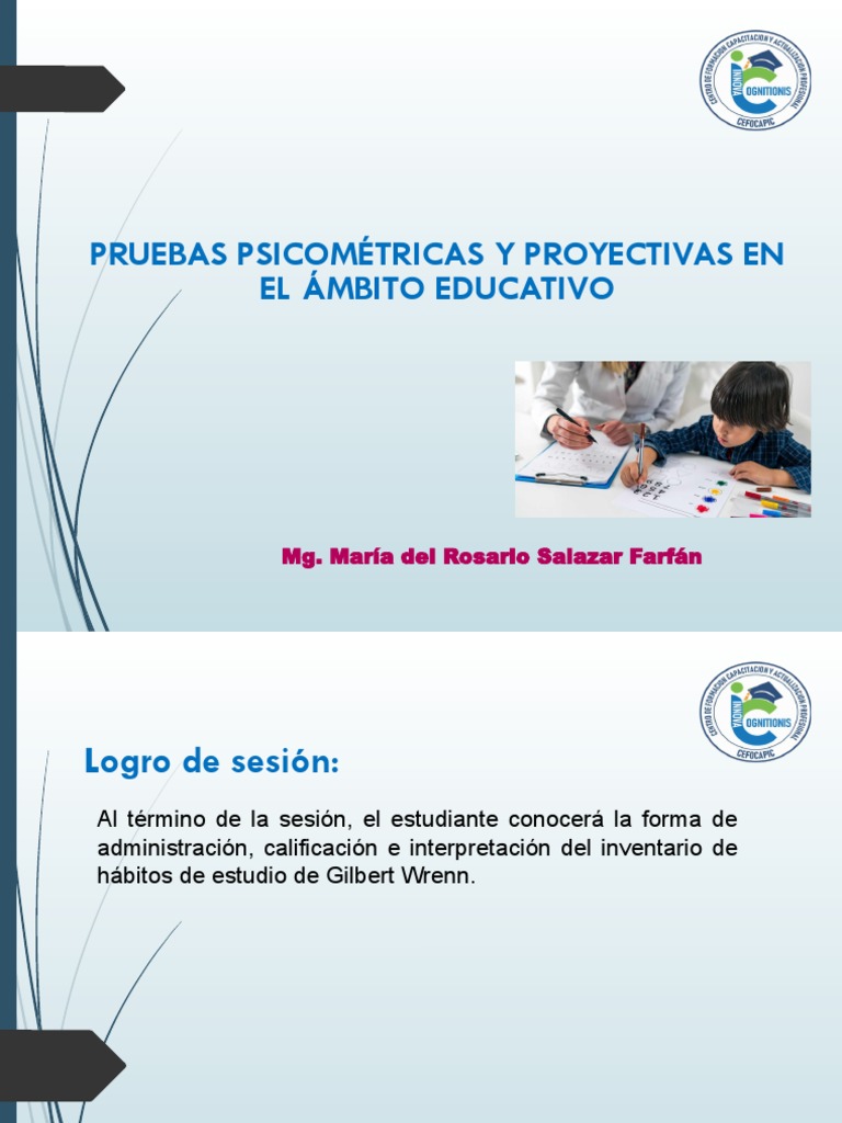 Inventario de Hábitos de Estudio de Gilbert Wrenn | PDF | Validez ...