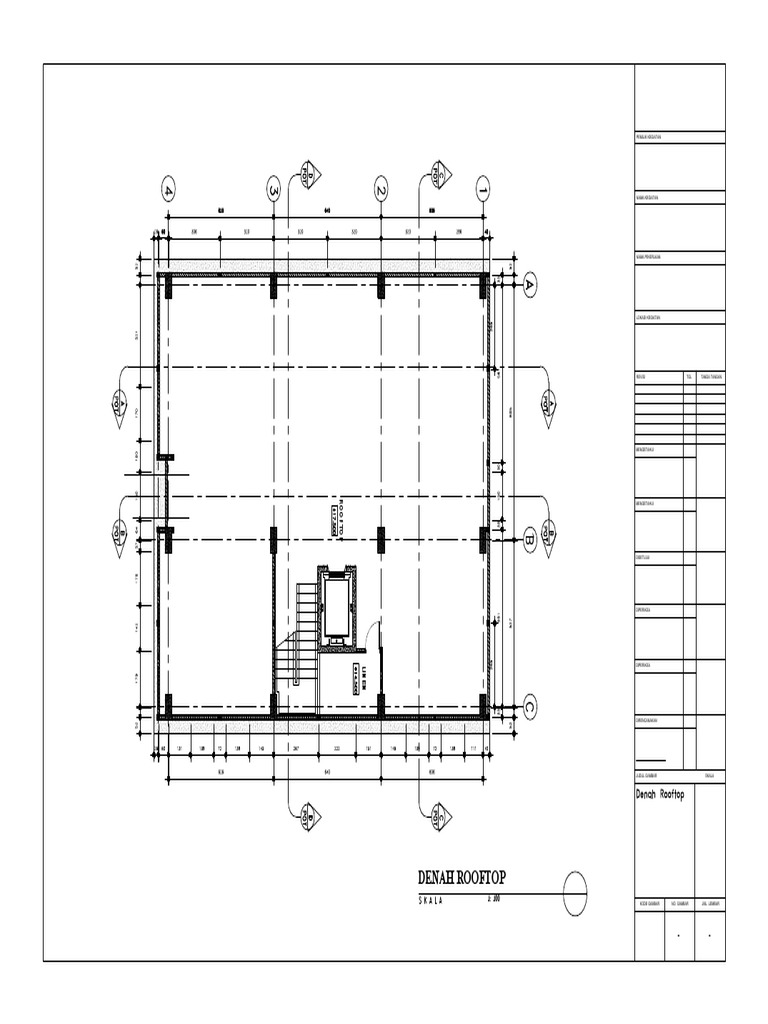 Denah LT Rooftop | PDF
