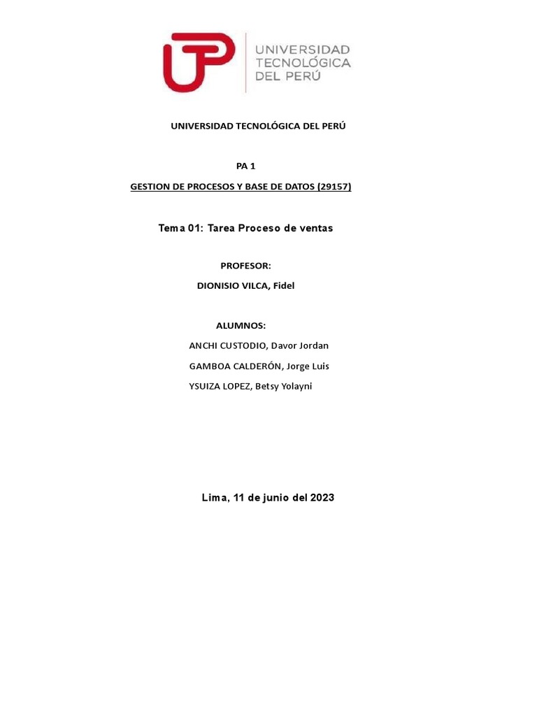 Tarea S03 GamboaJorge - AnchiDavor.YsuizaBetsy | PDF