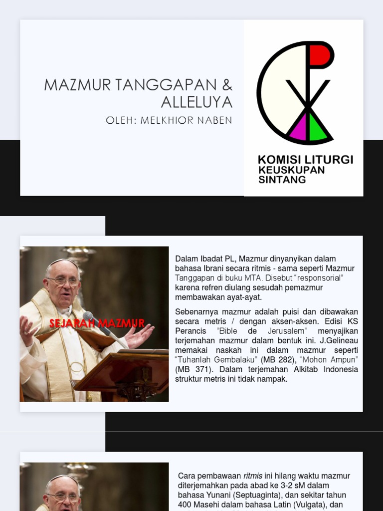 Mazmur Tanggapan & Alleluya-Komlit-23 | PDF