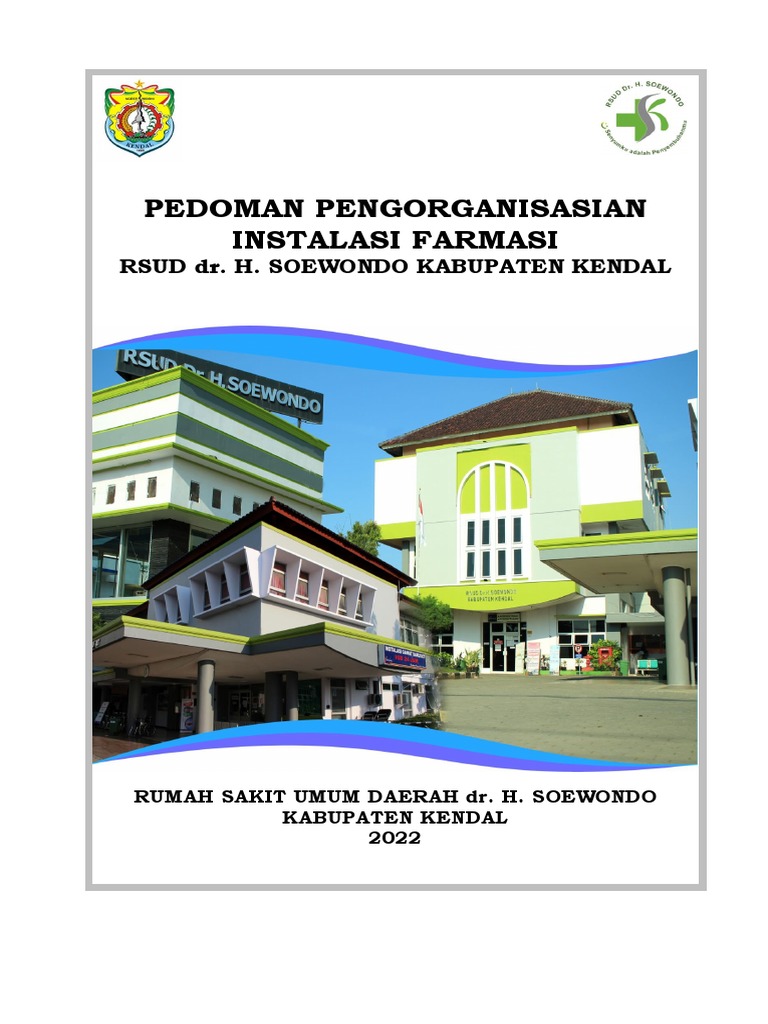 Pedoman Instalasi Farmasi RSUD Kendal | PDF