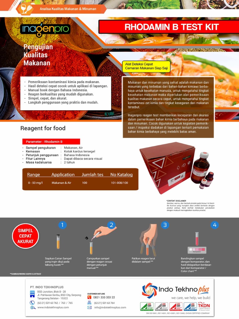 Brosur Rhodamin B 101-008-100 | PDF