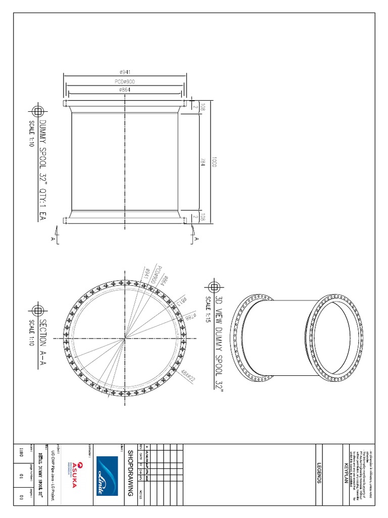 Detail Dummy Spool 32 Inch | PDF