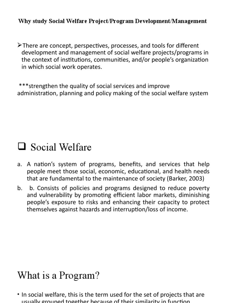Ppt-On SWP&D | PDF | Policy | Welfare