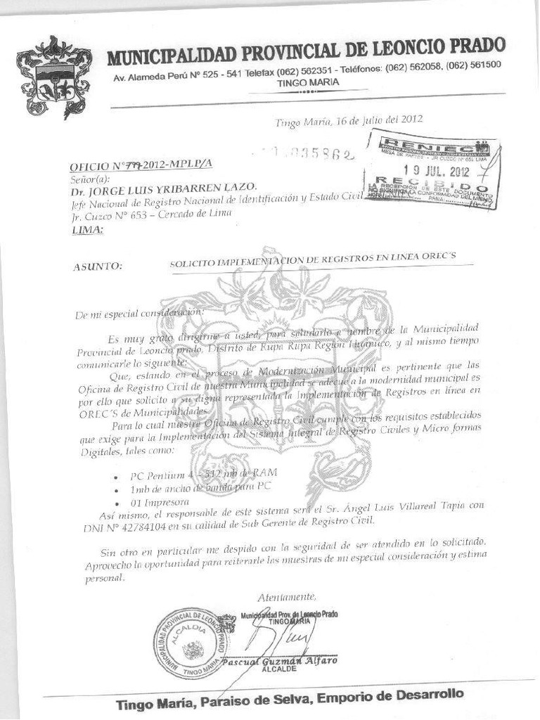 Modelo de Documento | PDF