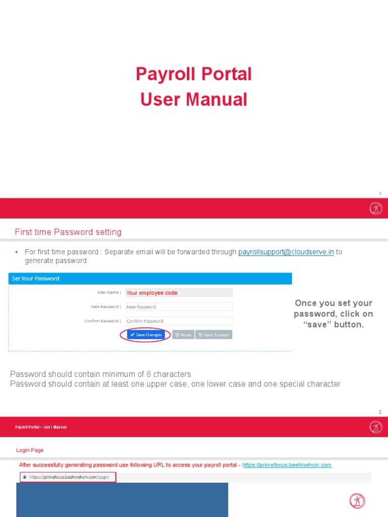 Payroll Portal User Manual Guide | PDF | Payroll | Payroll Tax