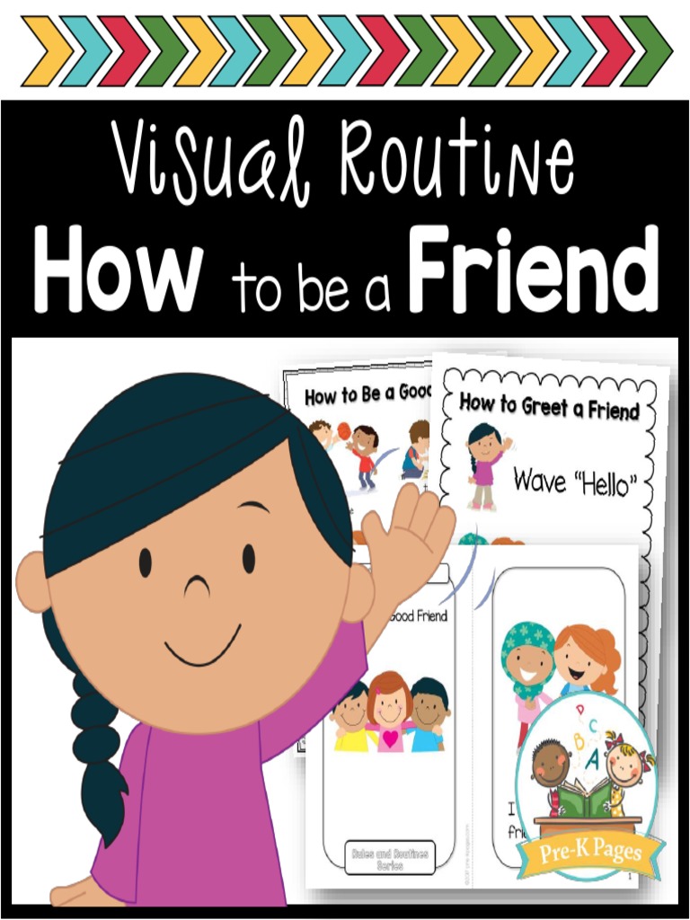 05 - How To Be A Good Friend - Positive Behavior Management PRINT | PDF ...