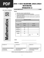 Latihan Matematik Bab 2 Tingkatan 2 | PDF