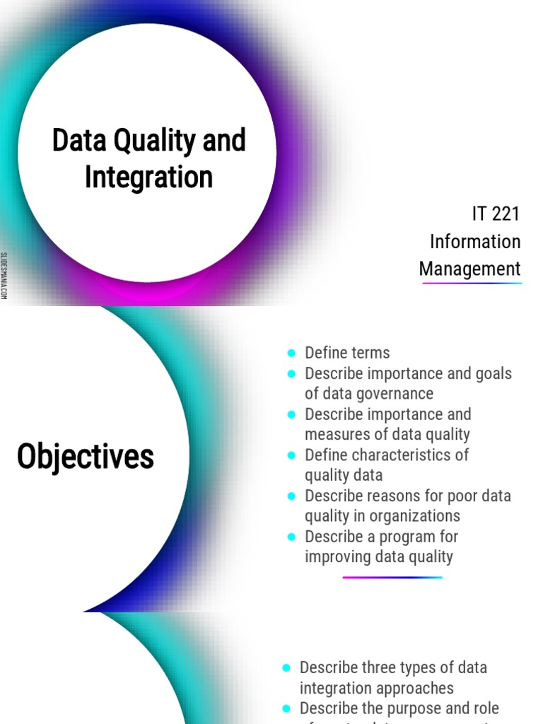 10-Data-Quality-and-Integration | PDF | Databases | Data Quality