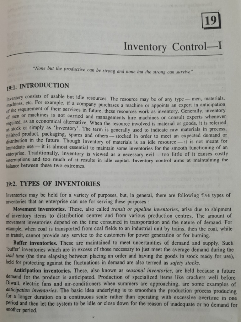Product and Inventory Management Sem-2 | PDF