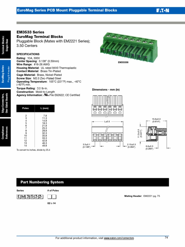 Terminal Blocks | PDF
