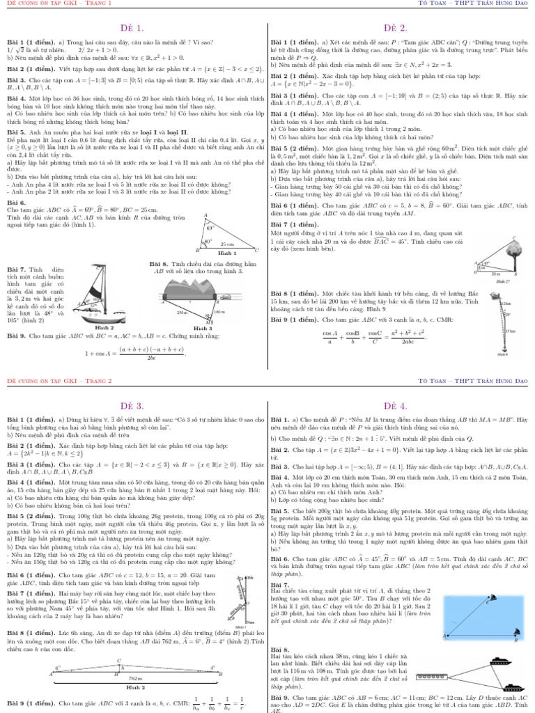 De Cuong On Thi | PDF