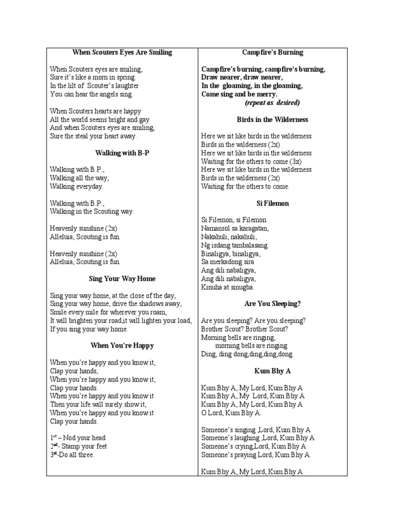 BSP Songs | PDF