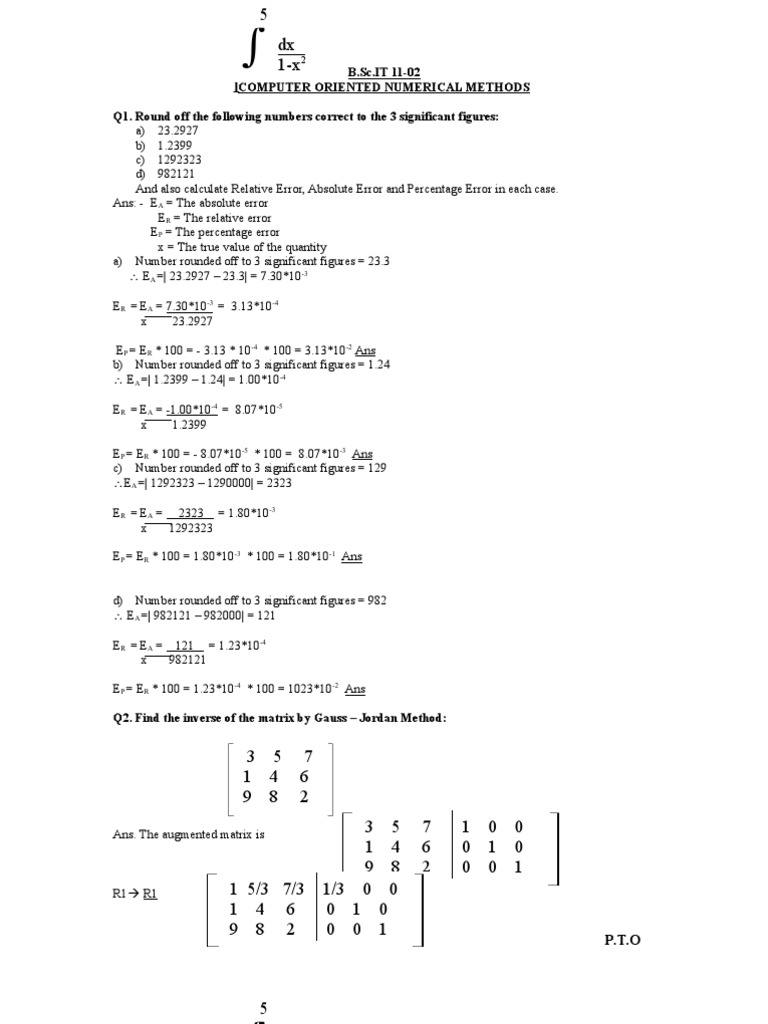 BT11 02 | PDF | Significant Figures | Mathematical Relations
