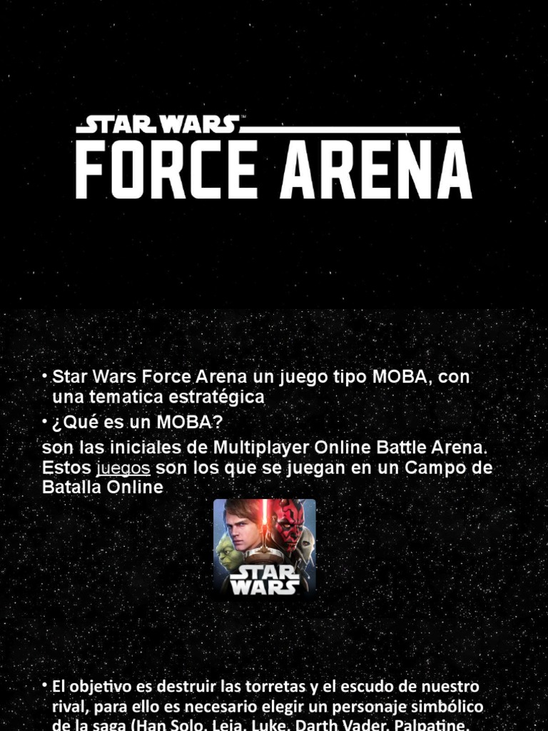 Guía de Star Wars Force Arena MOBA | PDF | Guerra de las Galaxias ...