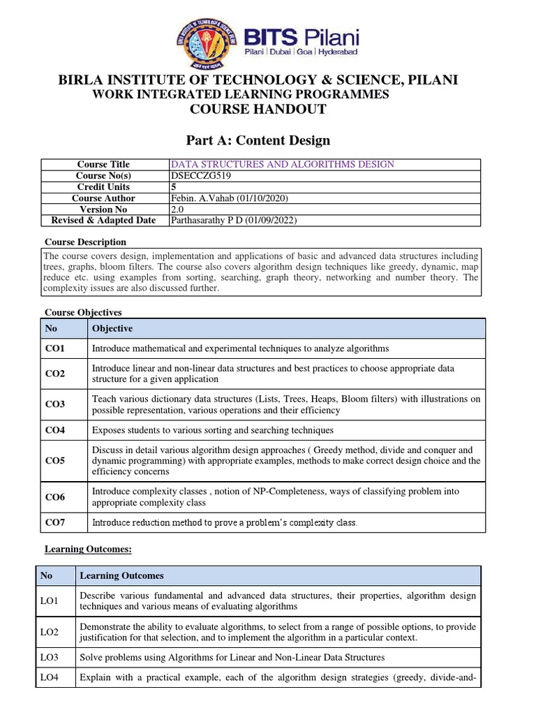 DSAD Regular HO | Download Free PDF | Computational Complexity Theory | Time Complexity