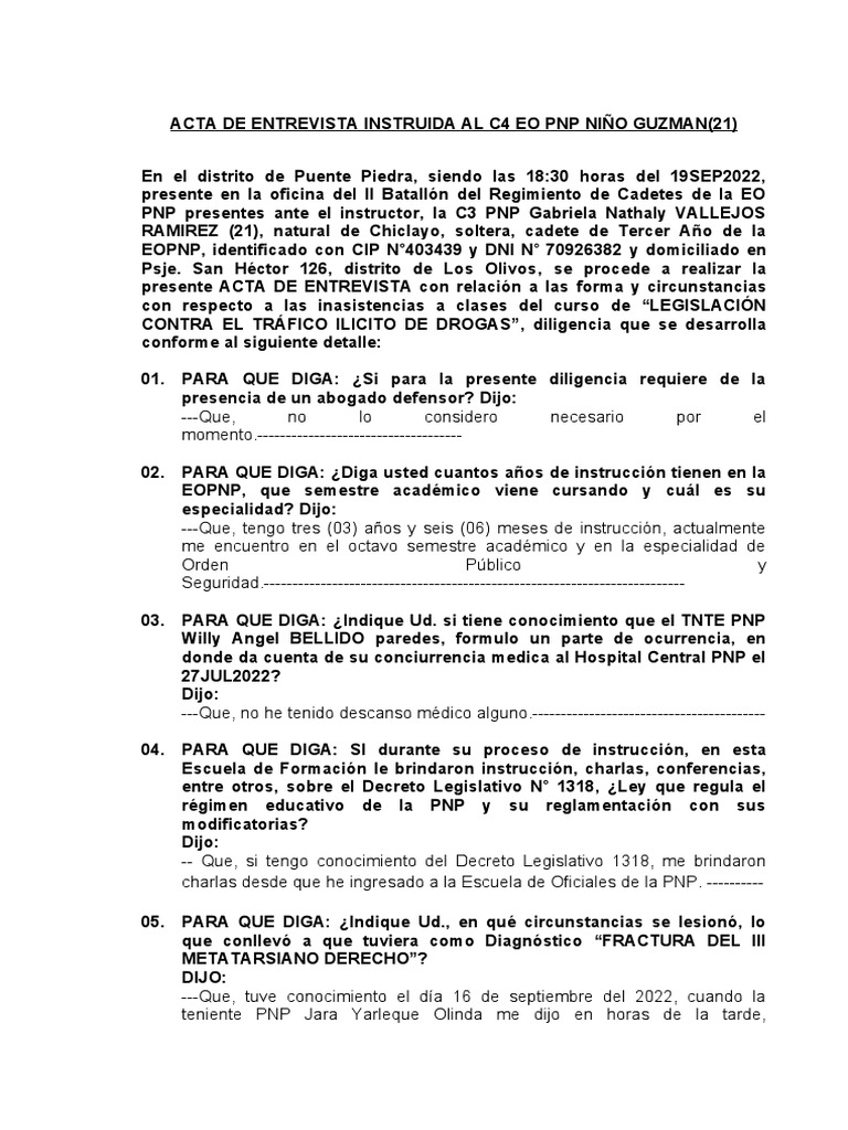 Acta c3 Pnp Vallejos Ramirez (2) | PDF