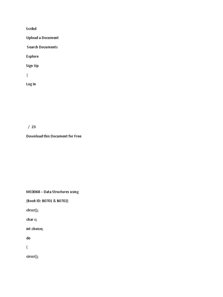 Scribd Upload A Document Search Documents Explore Sign Up - Log in | PDF | Areas Of Computer ...