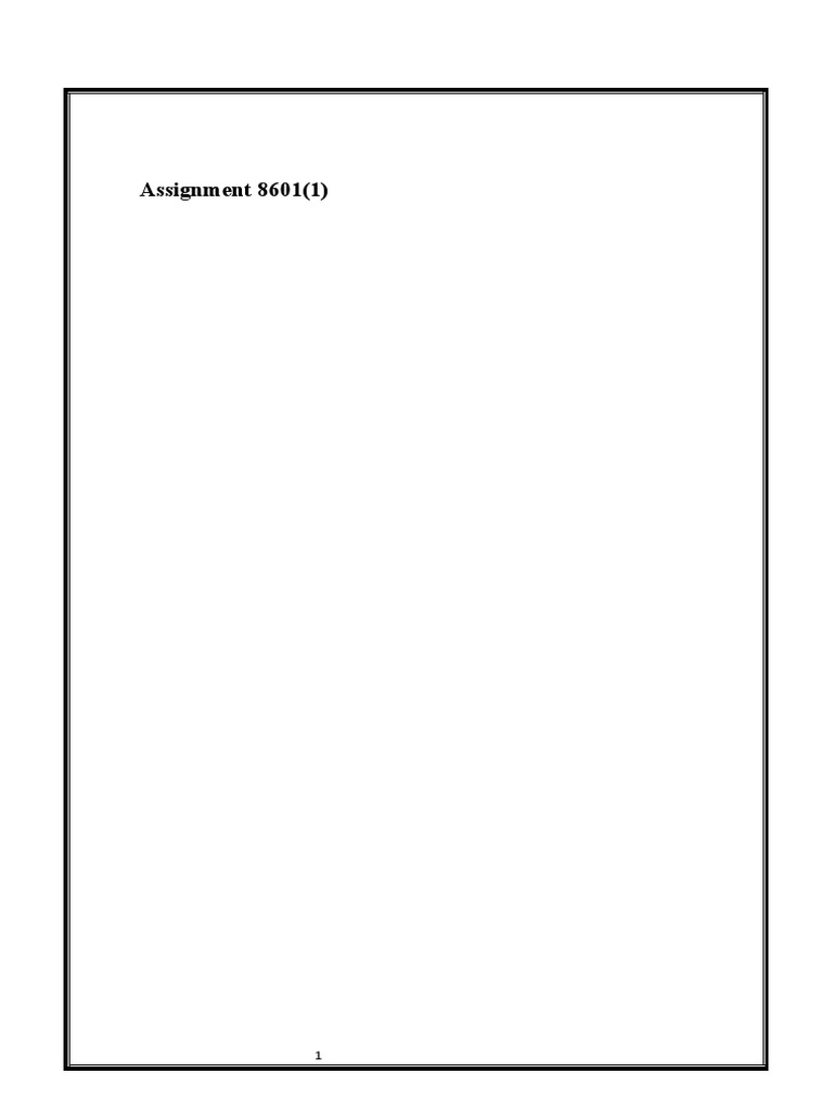 Assignment 8601 | PDF | Inductive Reasoning | Deductive Reasoning