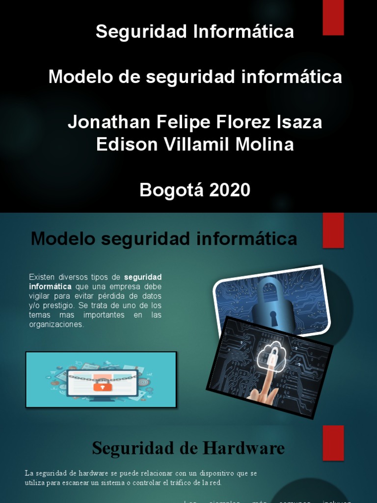 Modelo de Seguridad Informatica | PDF | Seguridad | La seguridad ...