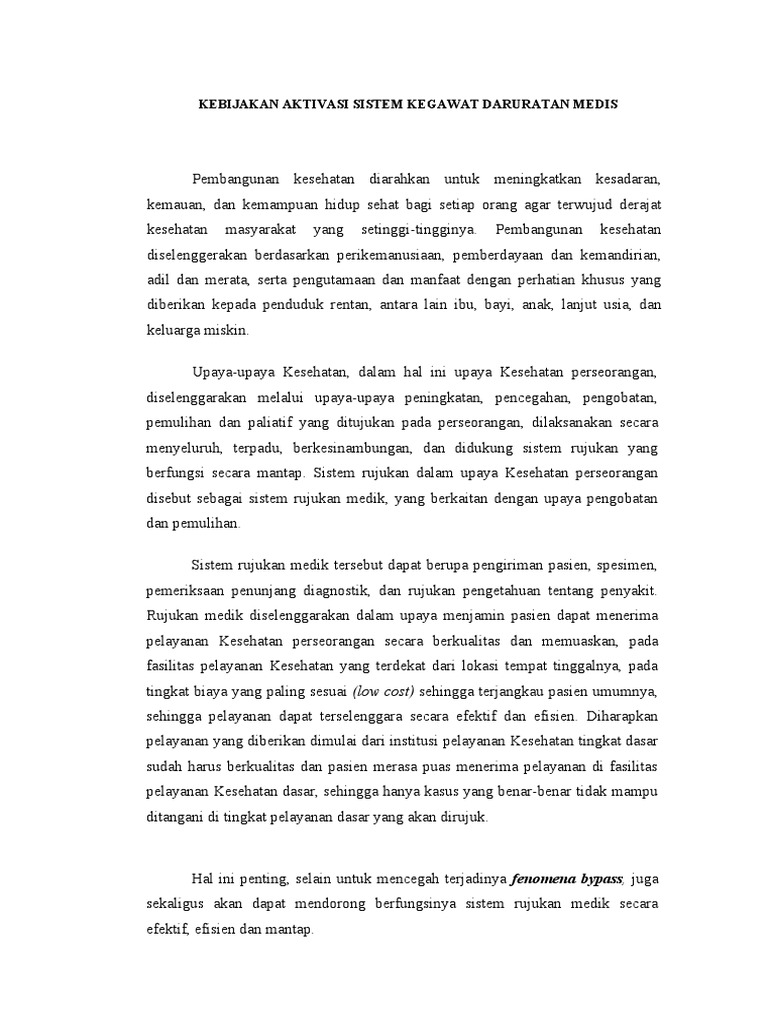 "Aktivasi Sistem Code Blue" | PDF | Sains & Matematika