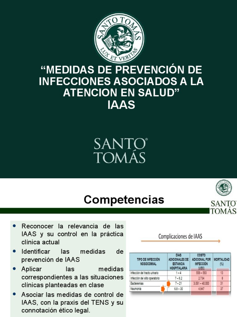 Prevencion Iaas | PDF | Infección | Lavado de manos