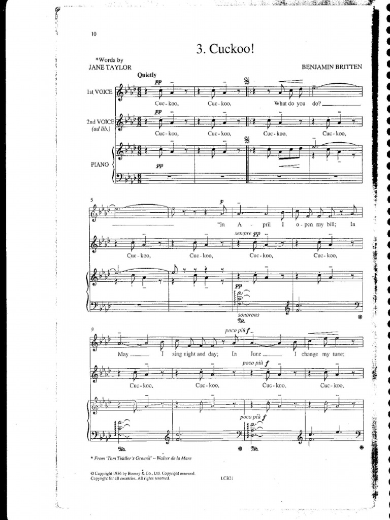 Cuckoo Britten | PDF