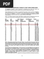 Flange Bolt Torque Specifications Guide | PDF | Mechanical Engineering ...