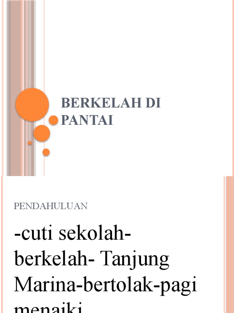 Berkelah Di Pantai | PDF