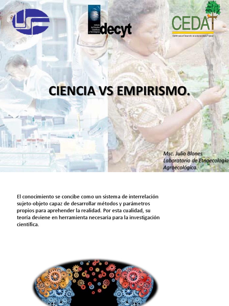 Ciencia Vs Empirismo | Descargar gratis PDF | Conocimiento | Teoría