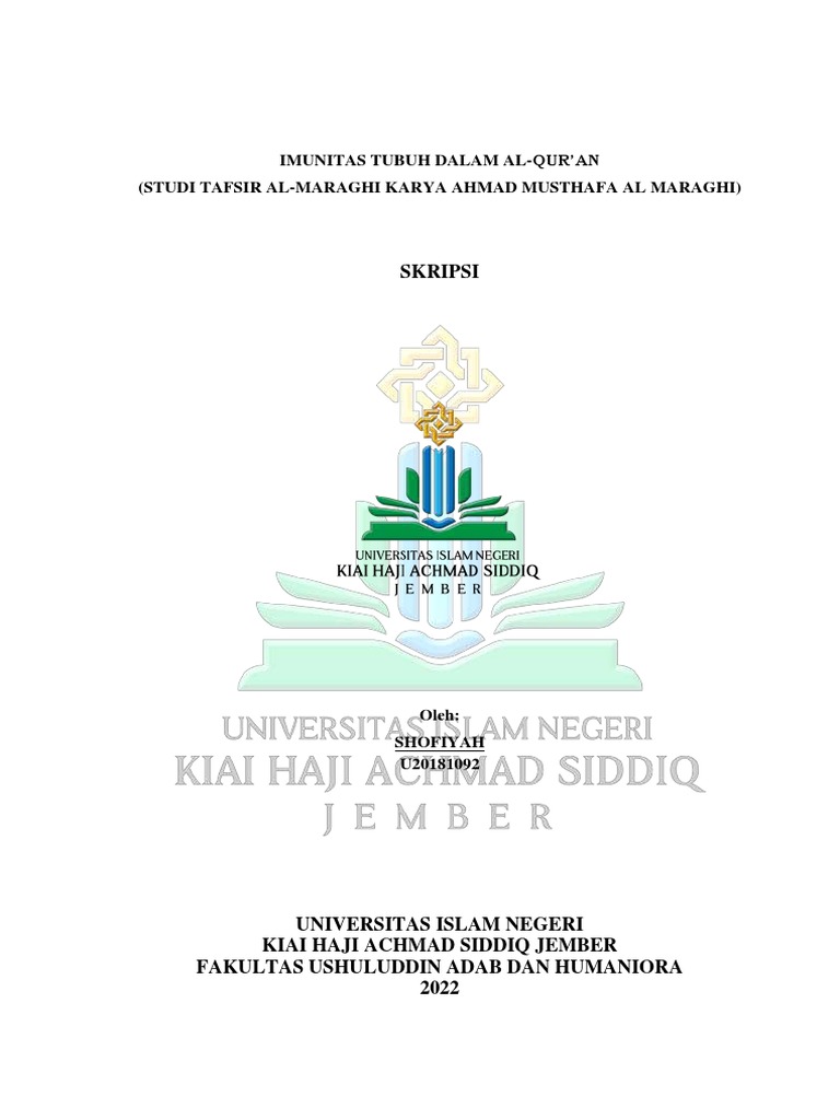 Skripsi Shofi Watermark-1 | PDF