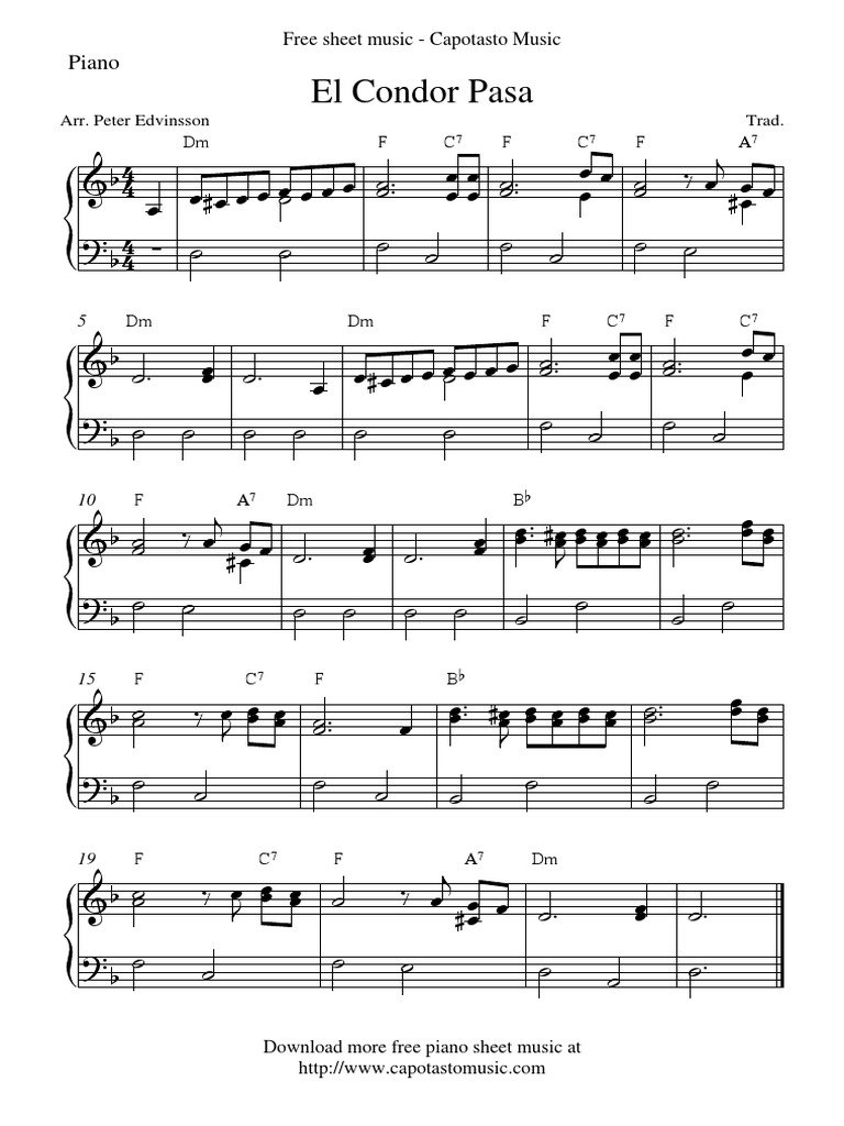 El Condor Pasa | PDF