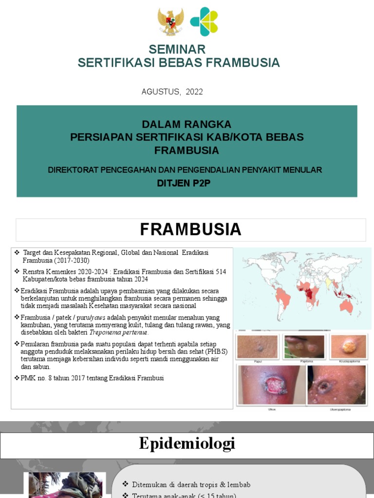 Bahan Paparan Sertifikasi Frambusia | PDF